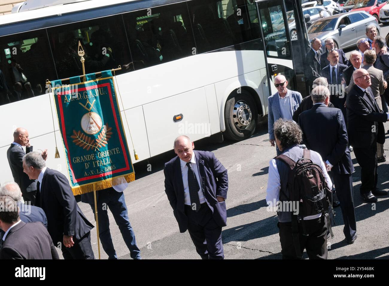 Cerimonia dell' ubbidienza massonica del Grande Oriente d'Italia GOI ...