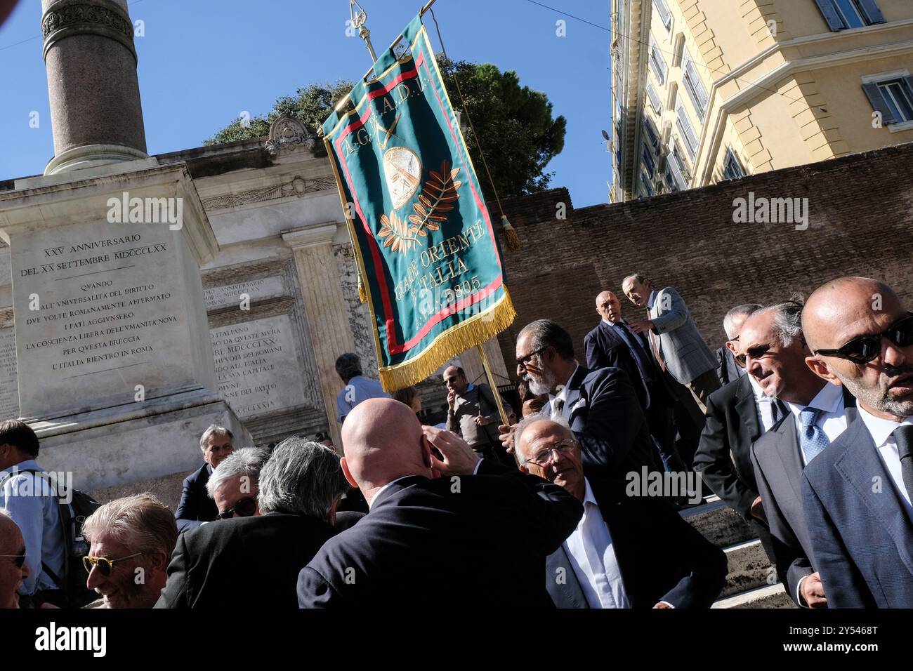 Cerimonia dell' ubbidienza massonica del Grande Oriente d'Italia GOI ...