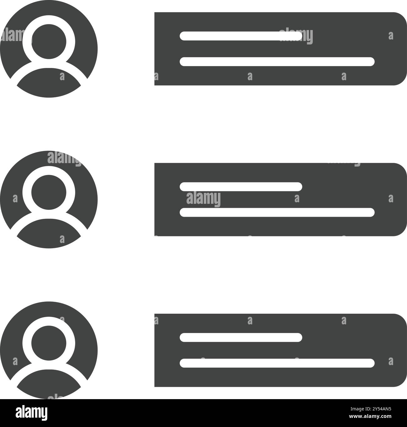 Review icon vector image. Suitable for mobile application web ...