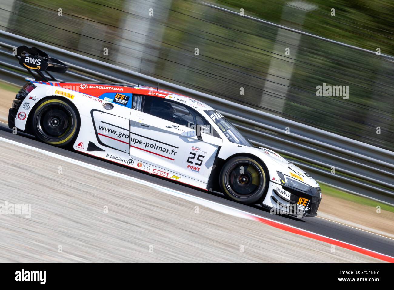 Monza, Italy, September 20 2024 25 Team Sainteloc Racing (Audi R8 LMS ...