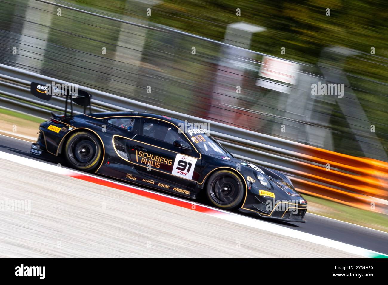 91 Herberth Motorsport - Porsche 911 GT3 R (992) during Fanatec GT ...