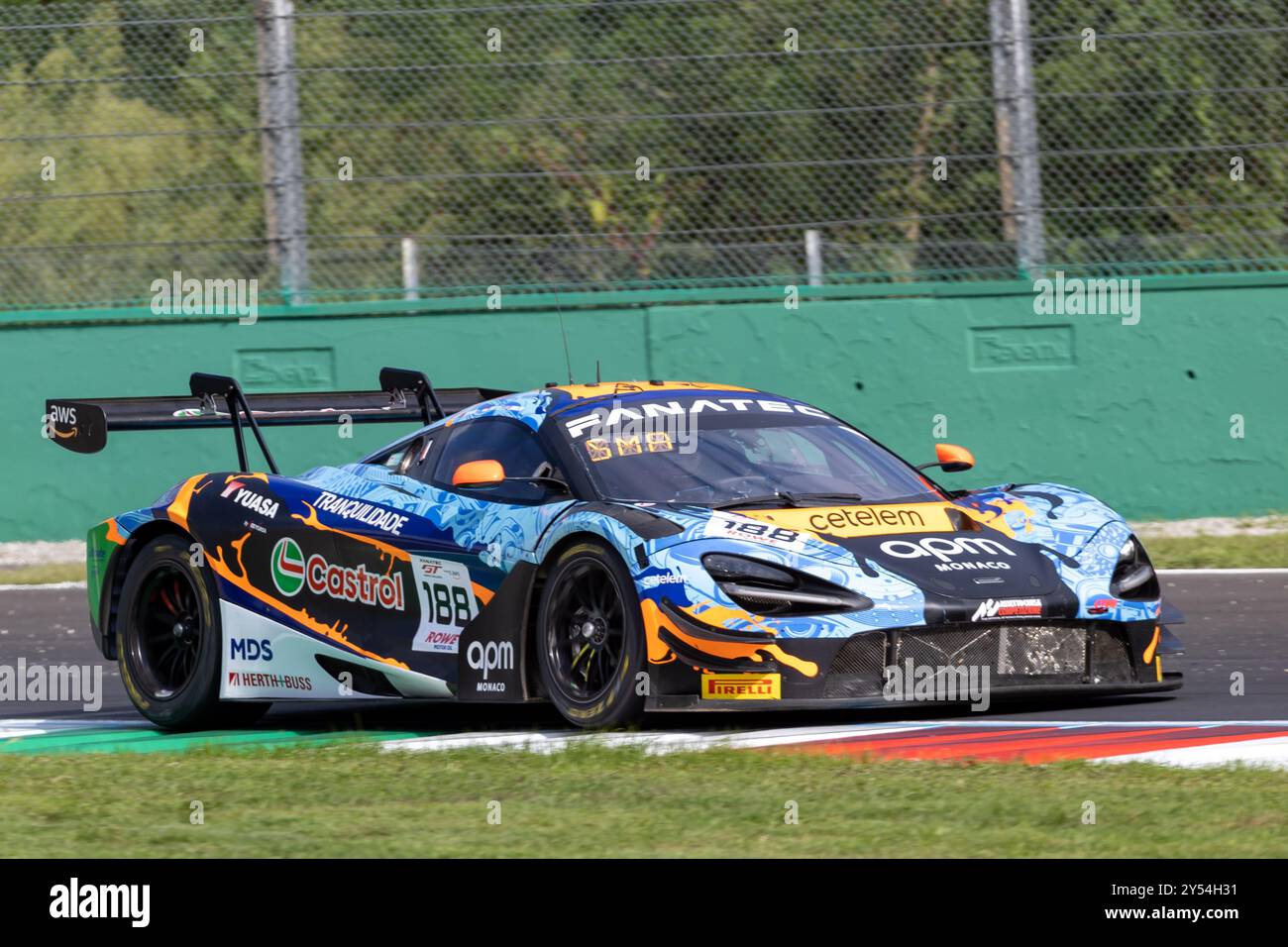 188 Team Garage 59 (McLaren 720S GT3 EVO) during Fanatec GT Endurance ...