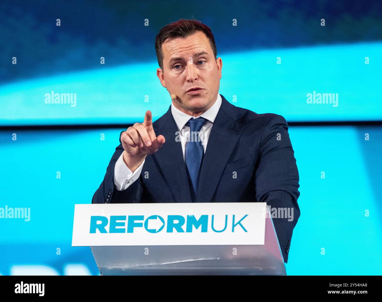 James McMurdock speaks at the REFORM UK CONFERENCE 2024 then takes a ...