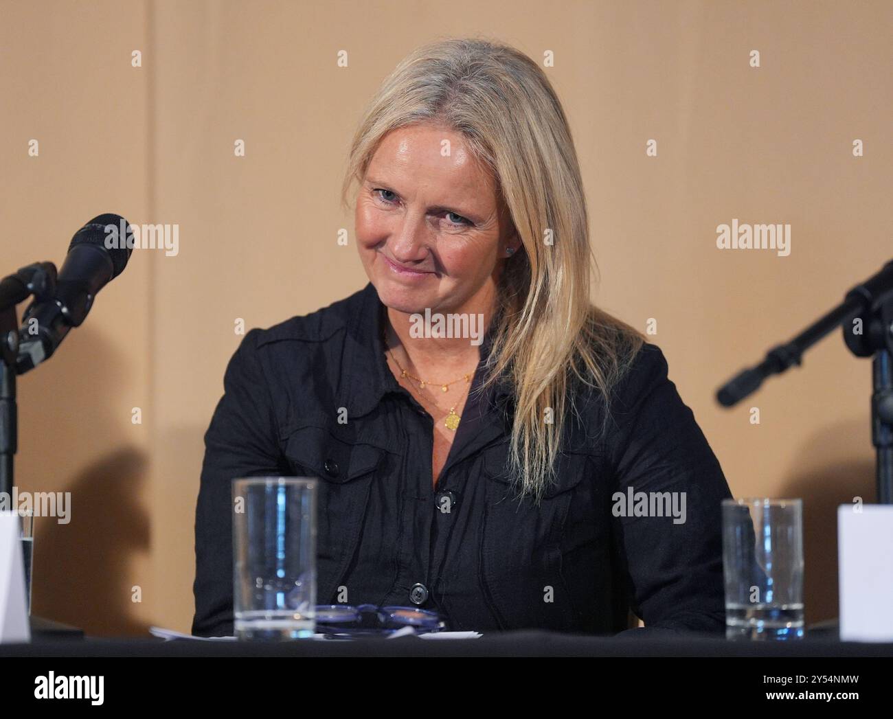 One of Mr Al Fayed's accusers, Natacha (no surname given), who featured ...
