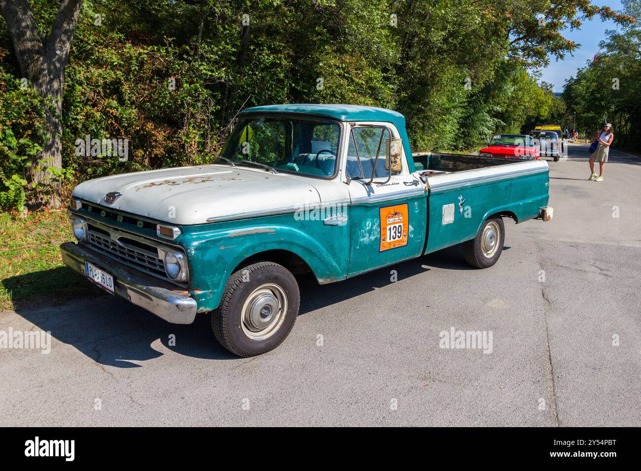 Ford F-100 1960s pickup at Vienna Classic Days 2024, oldtimer car ...