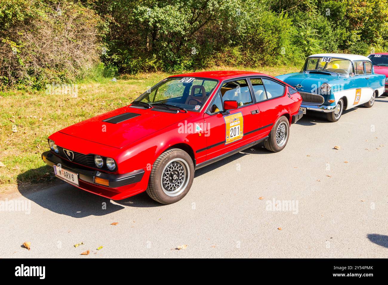 Alfa Romeo GTV6 2.5 at Vienna Classic Days 2024, oldtimer car parade ...