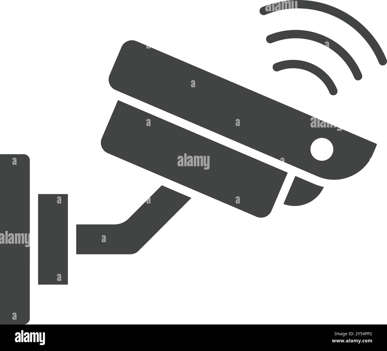 Smart CCTV icon vector image. Suitable for mobile application web ...