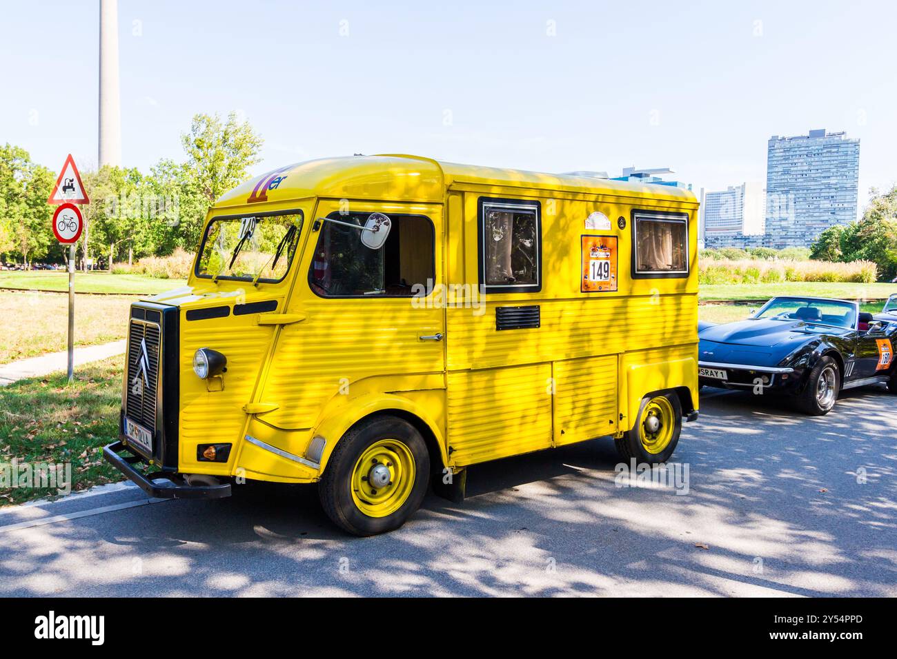 Citroen H-Type van at Vienna Classic Days 2024, oldtimer car parade ...