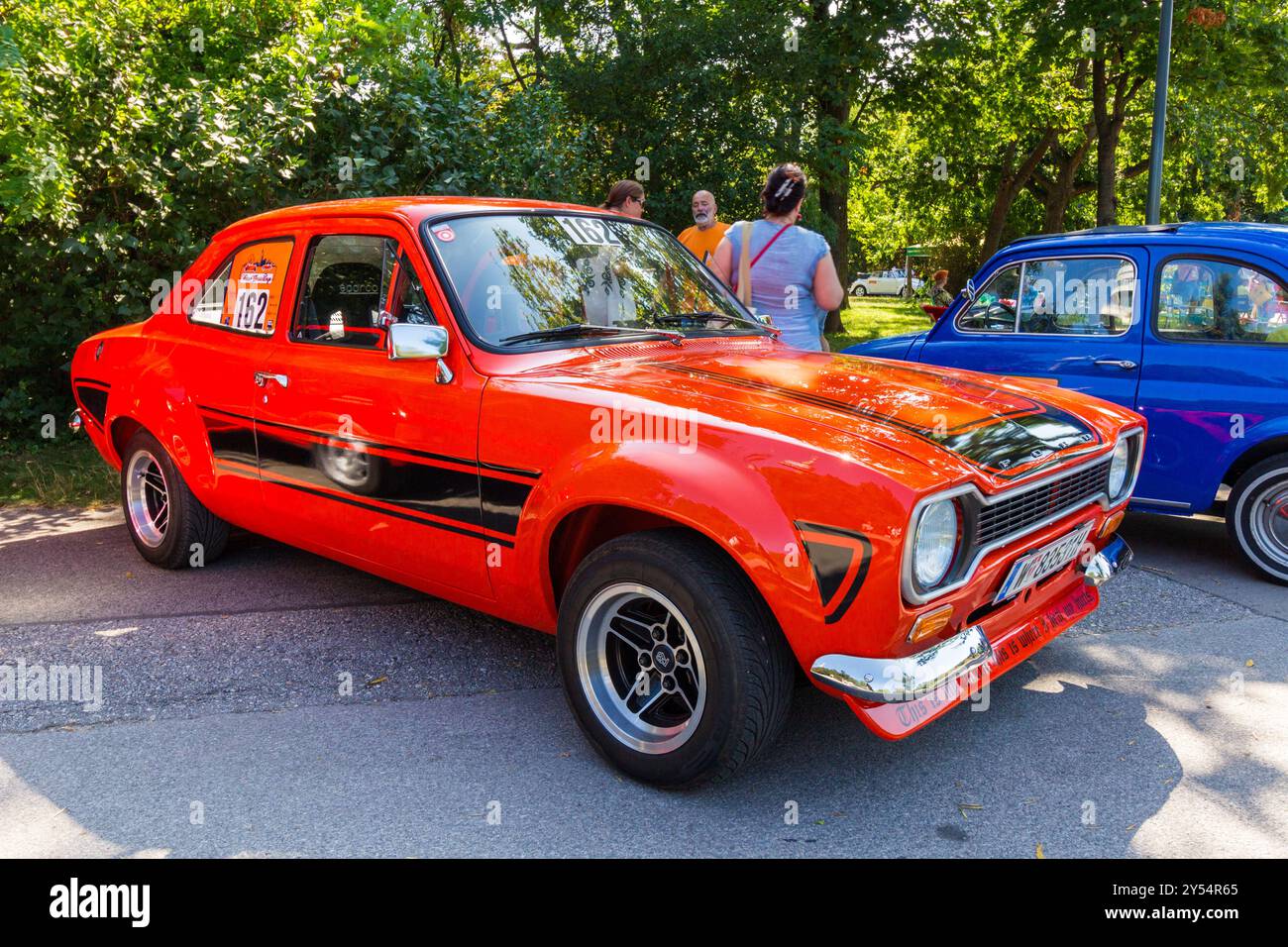 Vienna Classic Days 2024, oldtimer car parade, Donaupark, Vienna ...