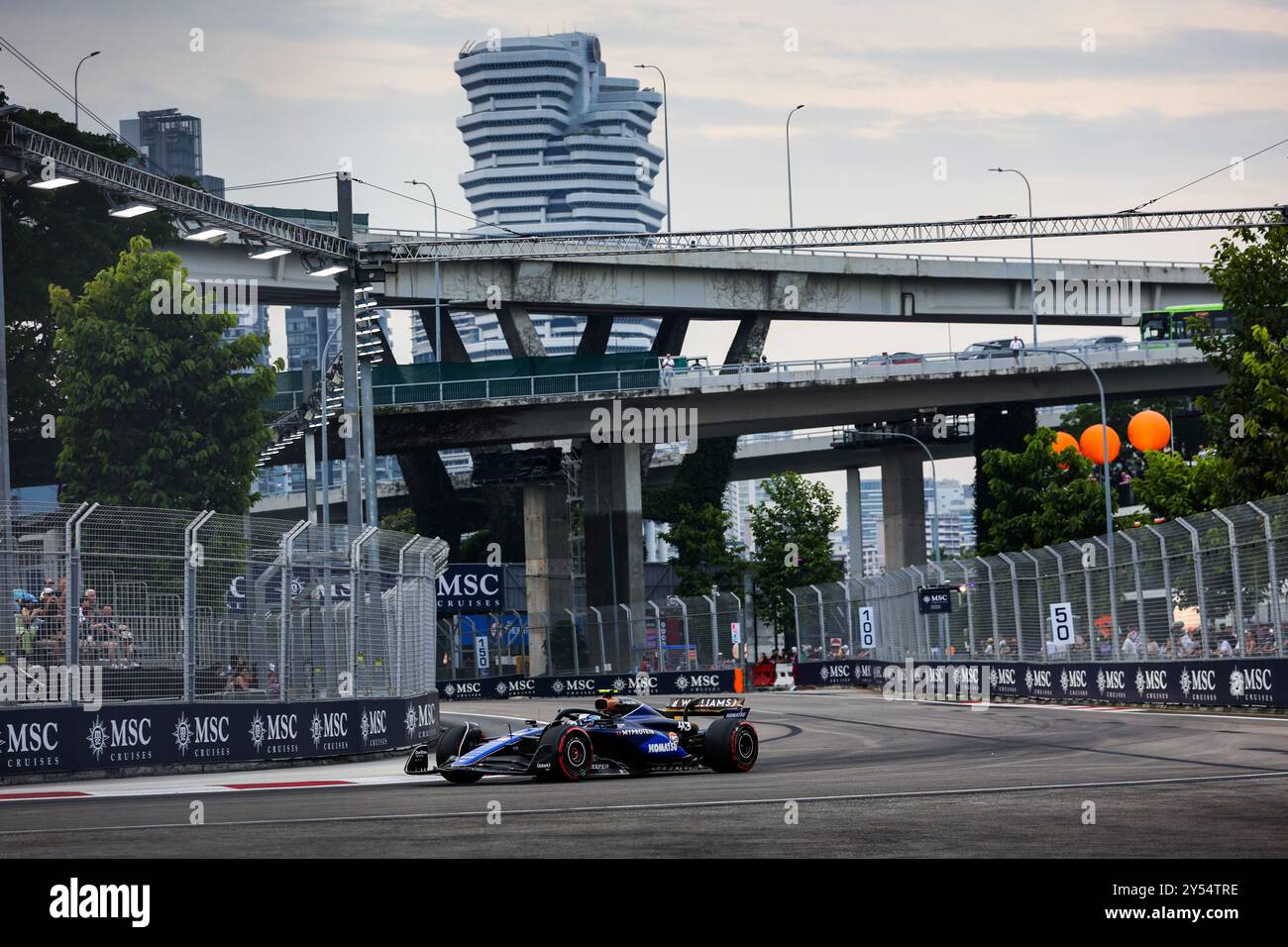 Singapore, 20/09/2024, Singapore, 20/09/2024, 43 COLAPINTO Franco (arg), Williams Racing FW46 ...