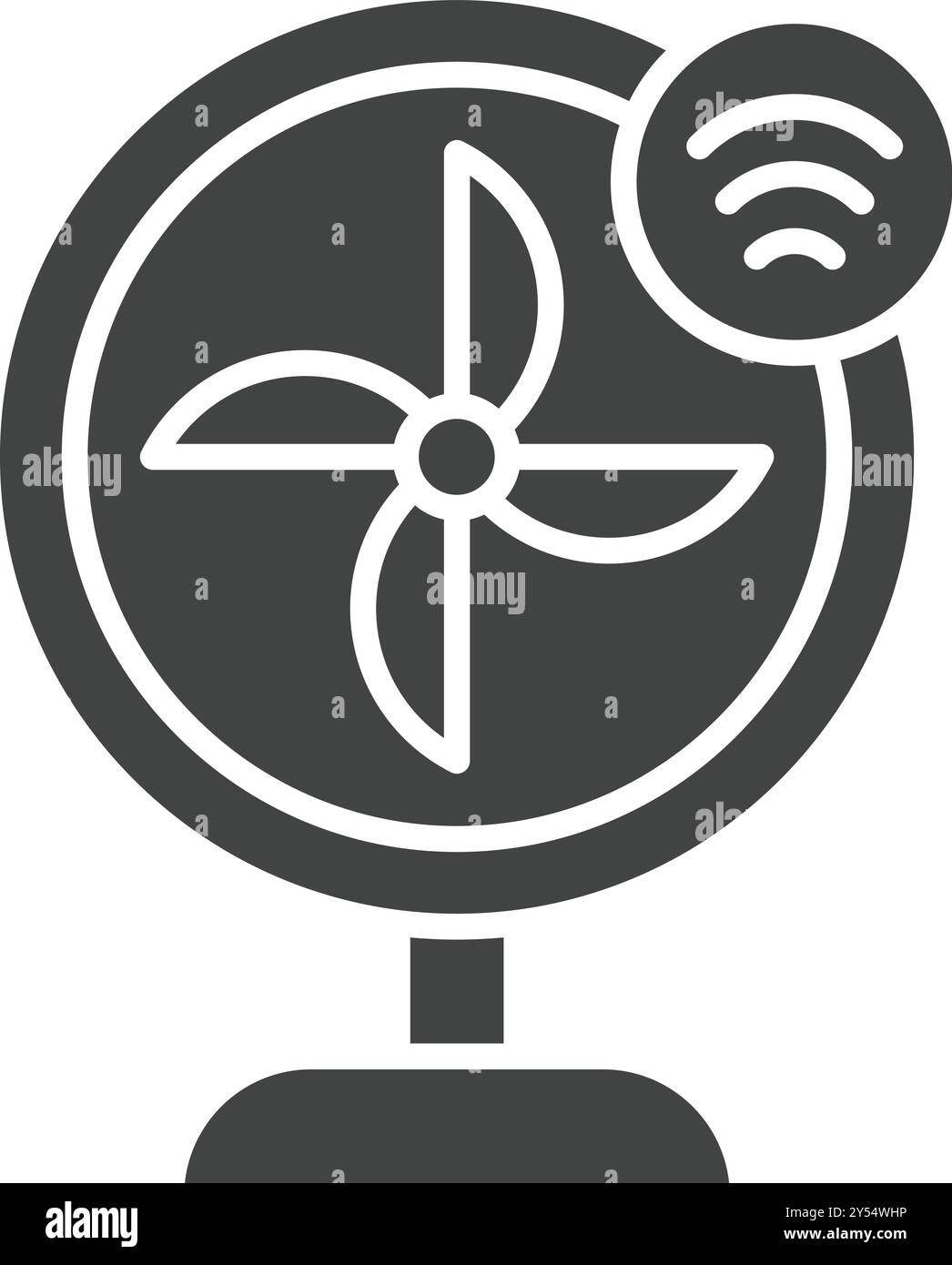 Smart Fan icon vector image. Suitable for mobile application web ...
