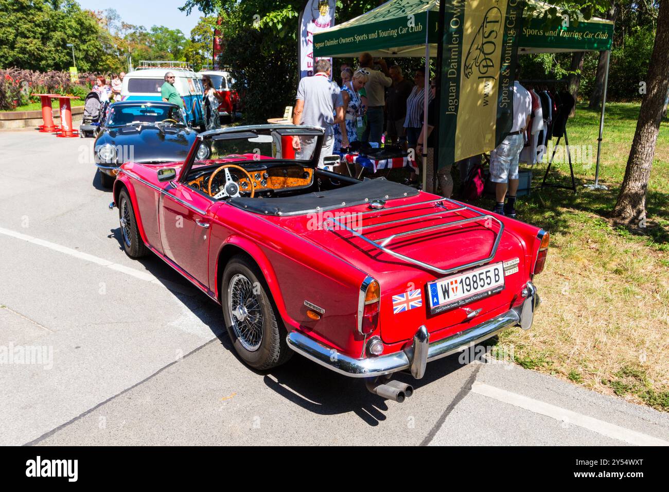 Triumph TR250 at Vienna Classic Days 2024, oldtimer car parade ...