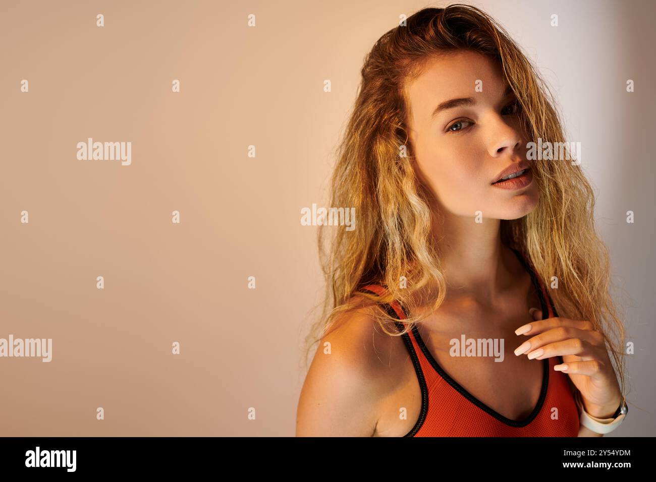 A talented athlete showcases her strength and passion with an ...