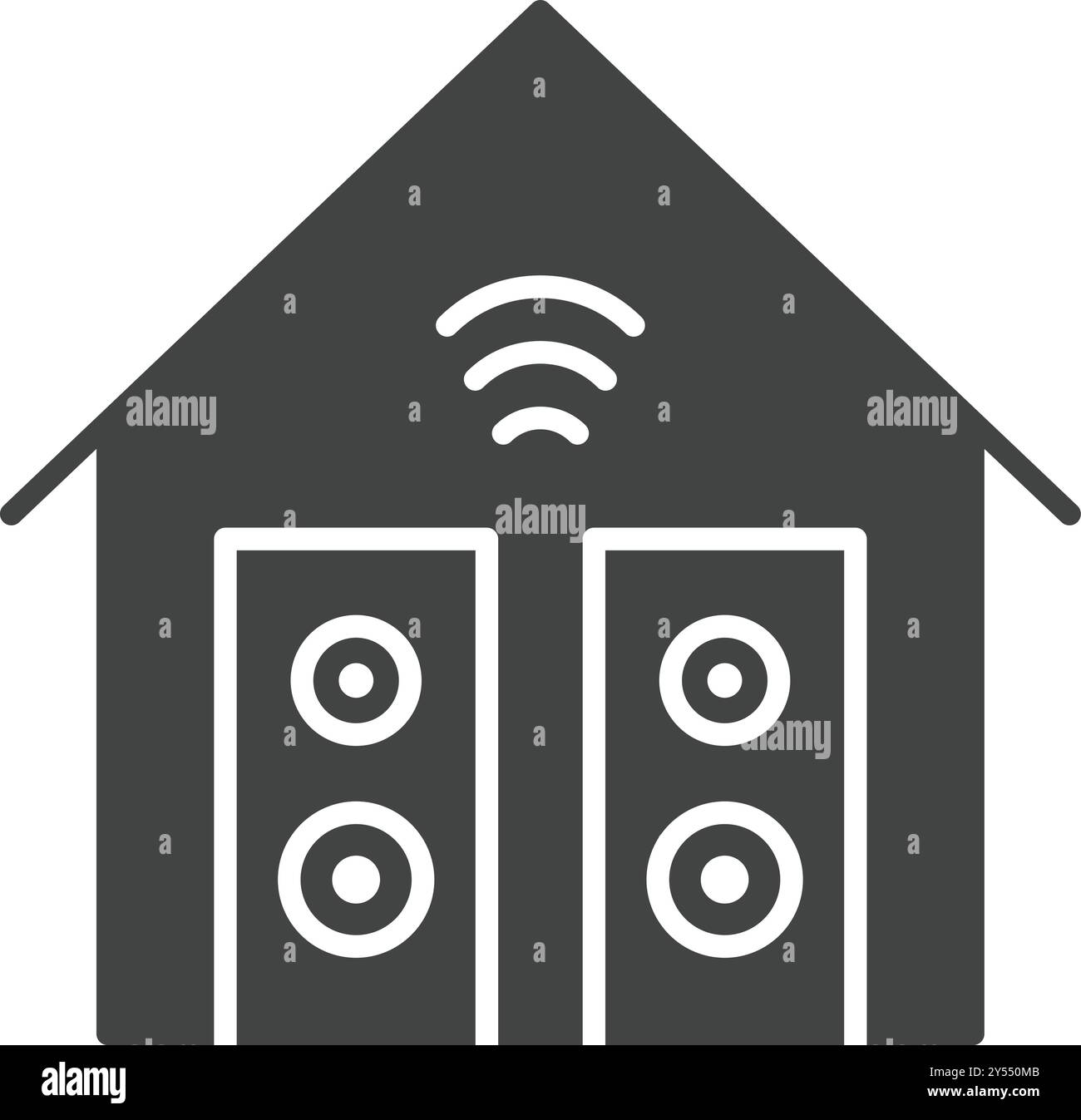 Smart Music icon vector image. Suitable for mobile application web ...