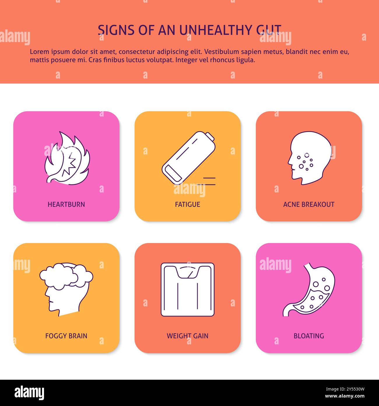 Exhaustion unwell Stock Vector Images - Alamy