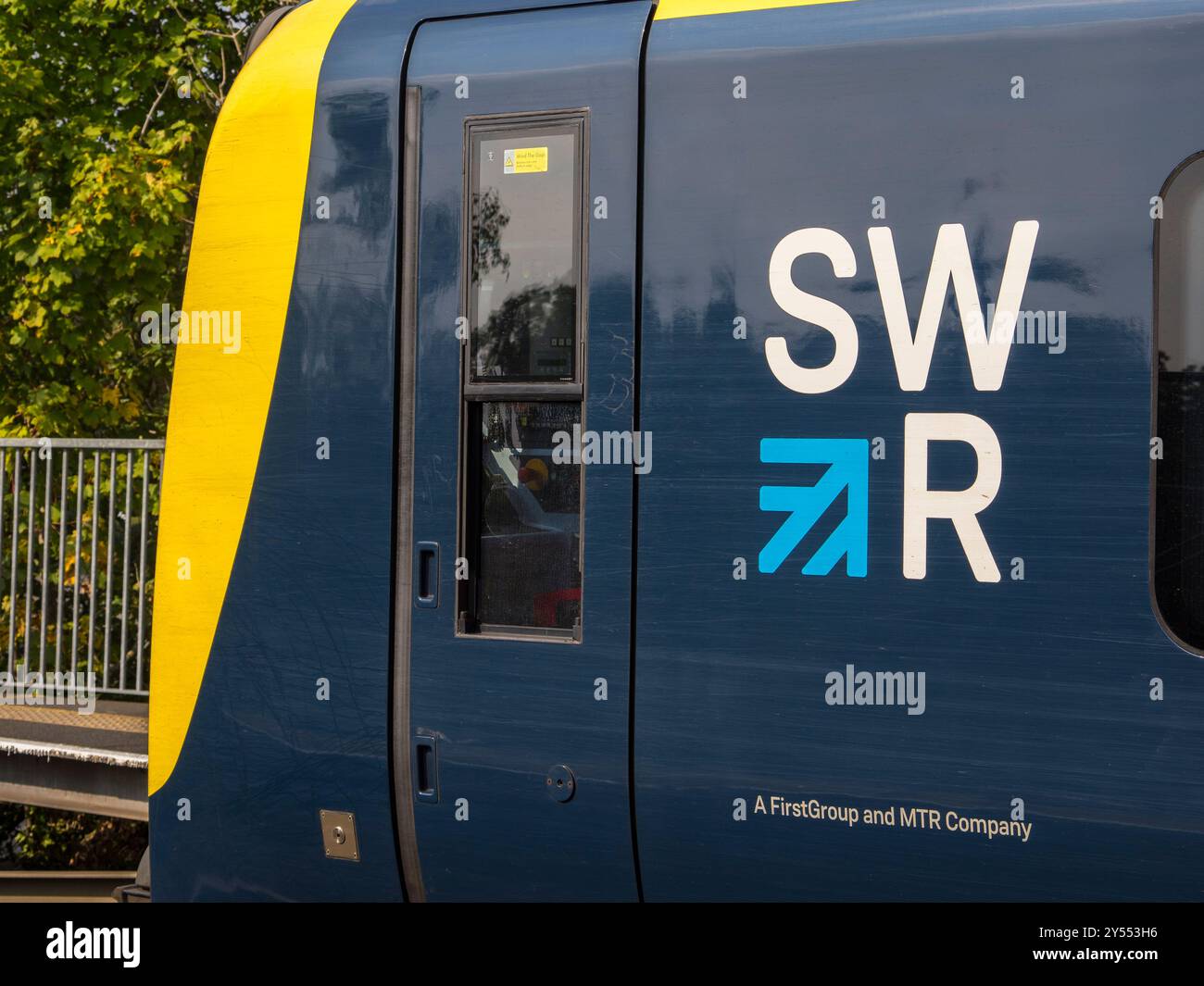 SWR Train, Ash Vale Train Station, Ash Vale, Surrey, England, UK, GB ...