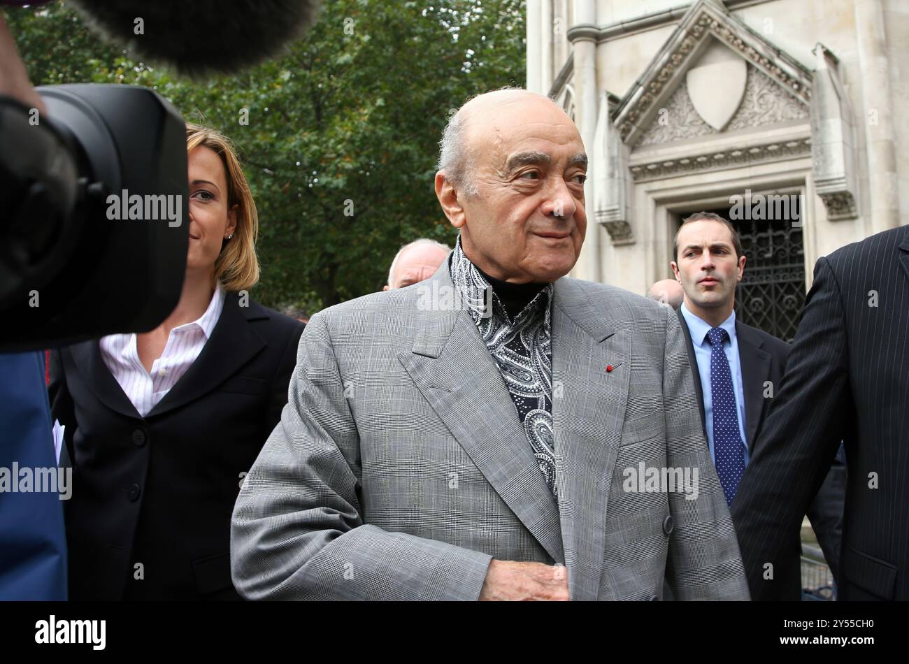 Pic shows: Mohamed Al-Fayed Egyptian businessman Seen here arriving at ...