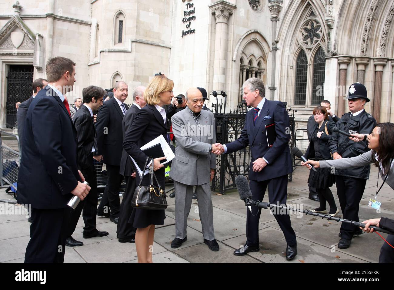 Pic shows: Mohamed Al-Fayed Egyptian businessman Seen here arriving at ...