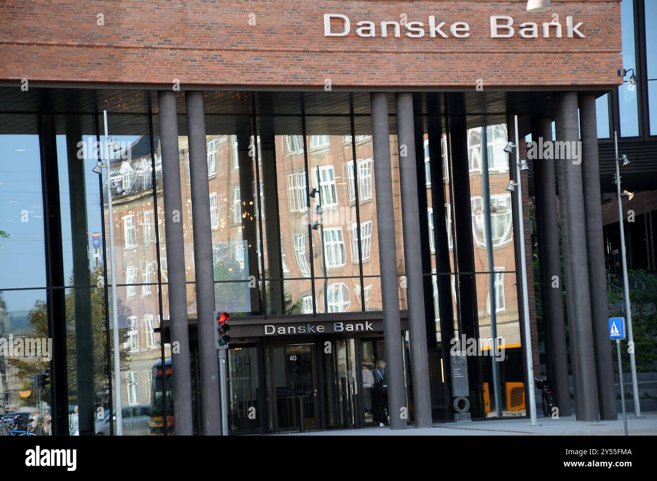 Copenhagen/ Denmark/20 September 2024/Danske bank office h building at ...