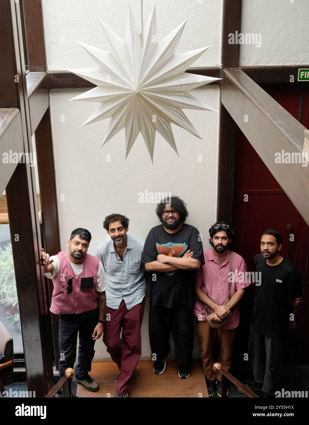 From left, Karan Singh, Suryakant Sawhney, Kartik Pillai,Dhruv Bhola ...