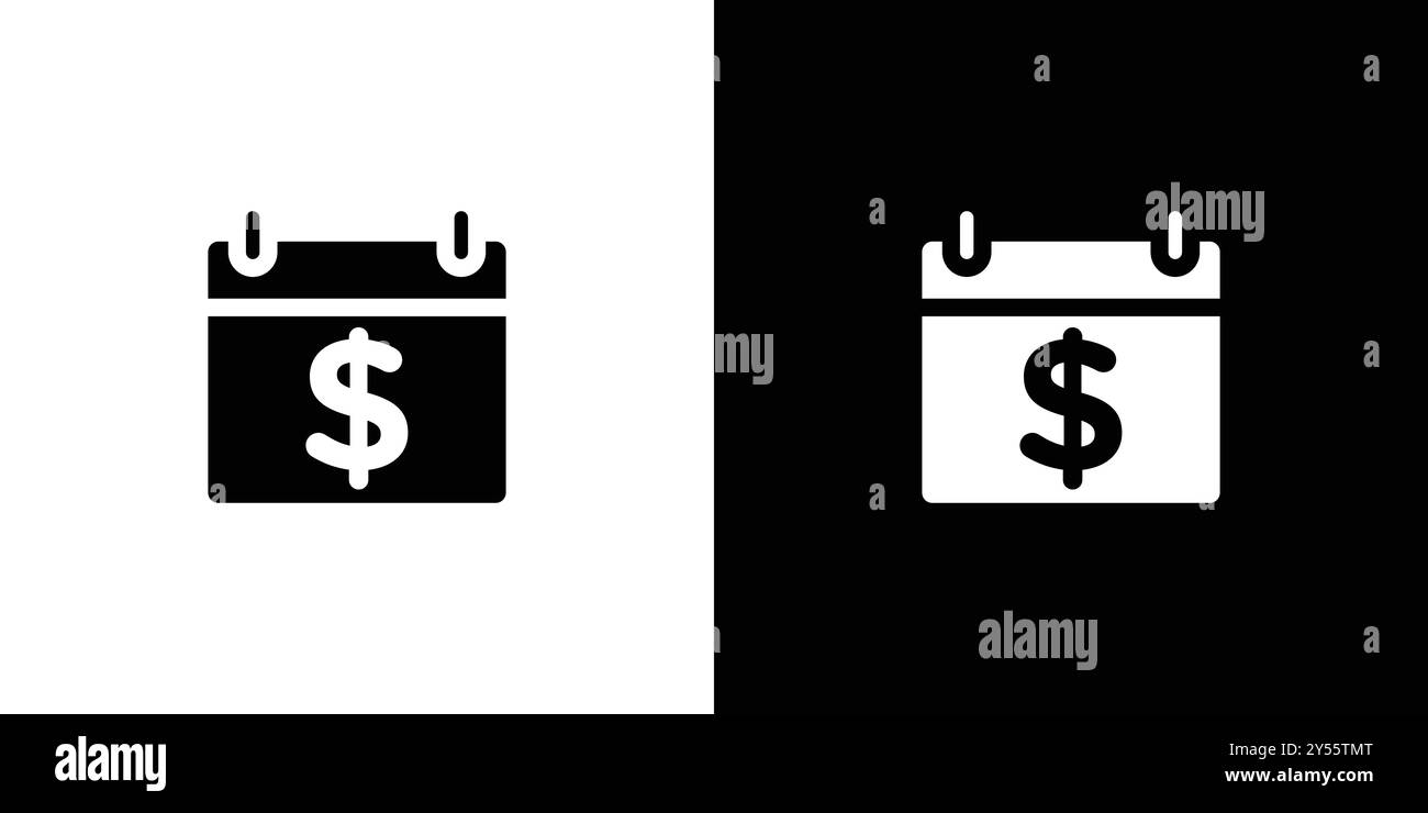 Annuity due icon linear logo mark set collection in black and white ...