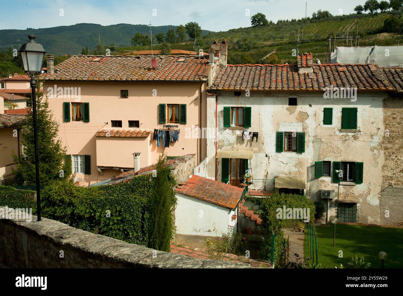 Renaissance village of Greve in Chianti, production site of the famous ...