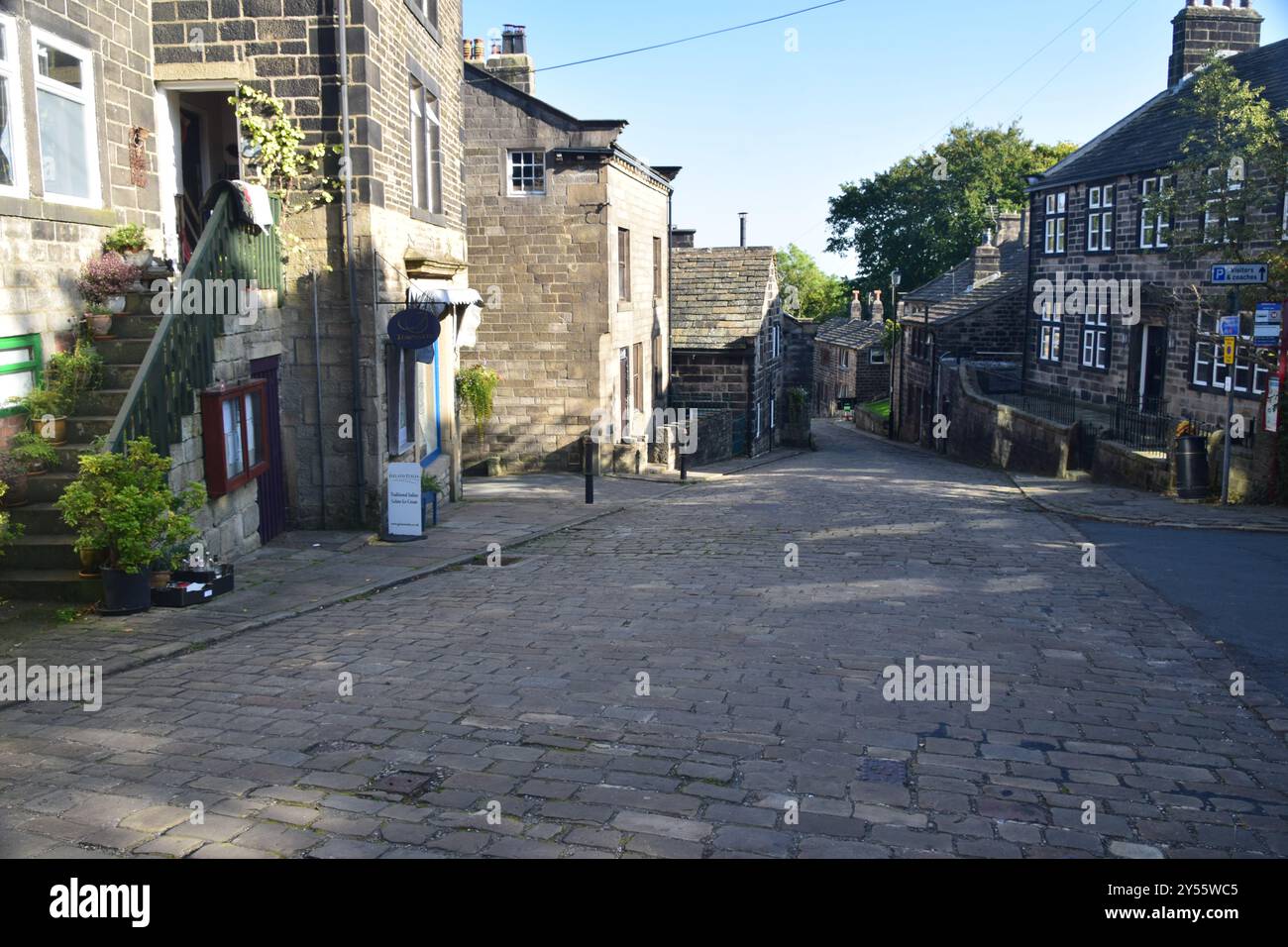 Heptonstall village hi-res stock photography and images - Alamy