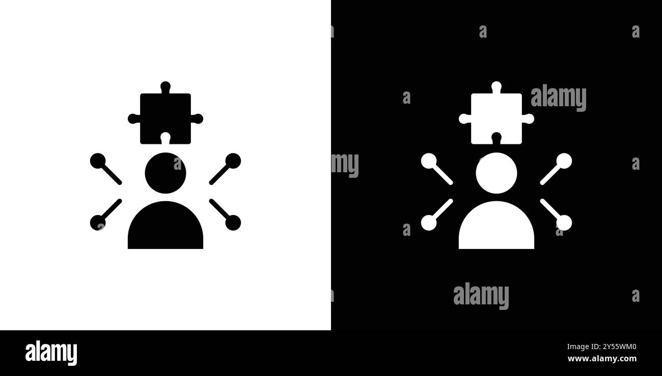 Complexity icon linear logo mark set collection in black and white ...