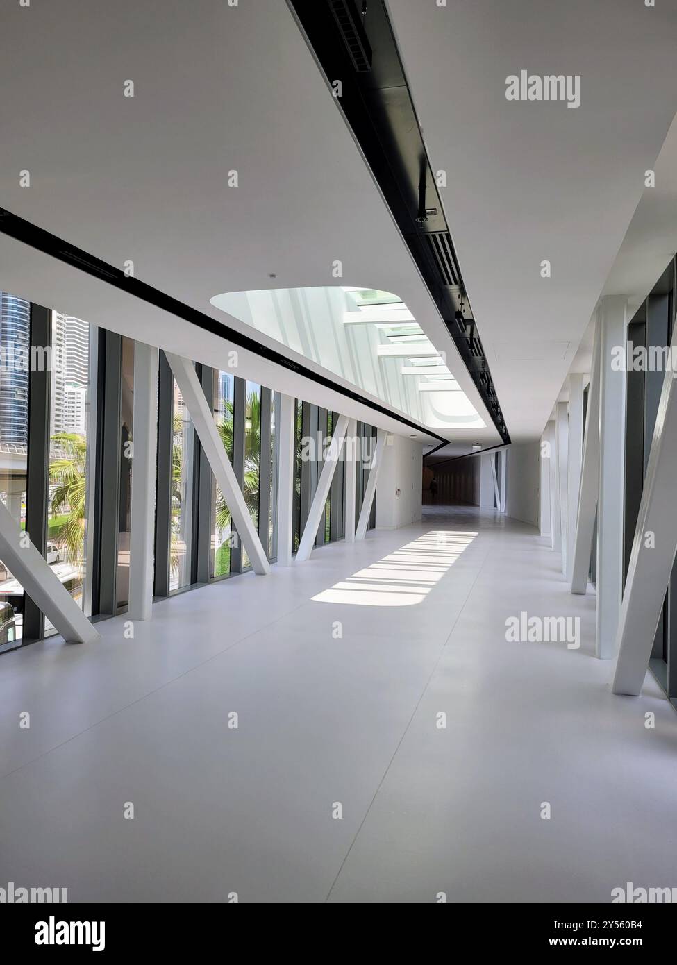 hallway to museum of the future Dubai Stock Photo - Alamy