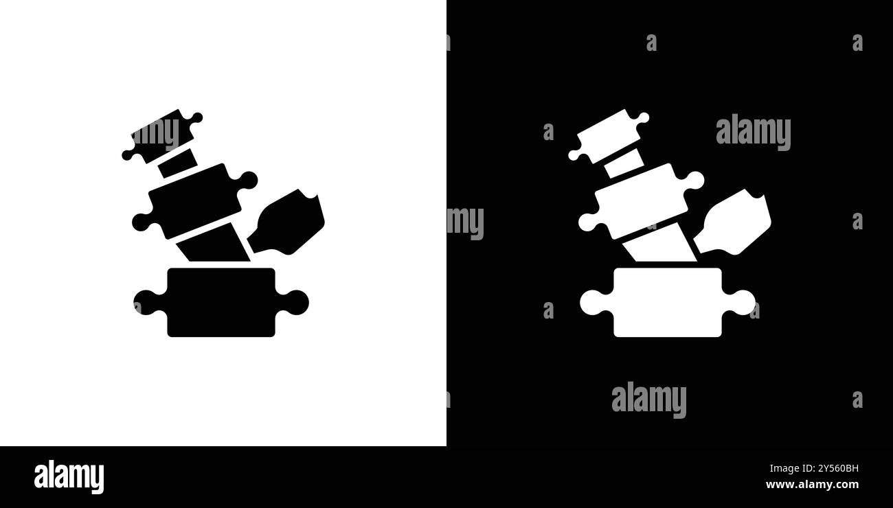 Hernia icon linear logo mark set collection in black and white Stock Vector Image & Art - Alamy