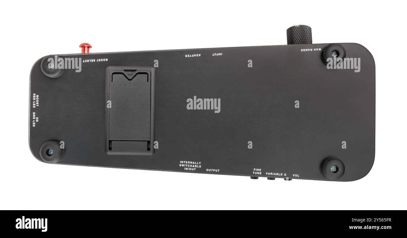 wah pedal path isolated on white Stock Photo - Alamy