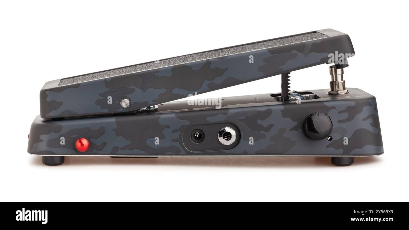 wah pedal path isolated on white Stock Photo - Alamy