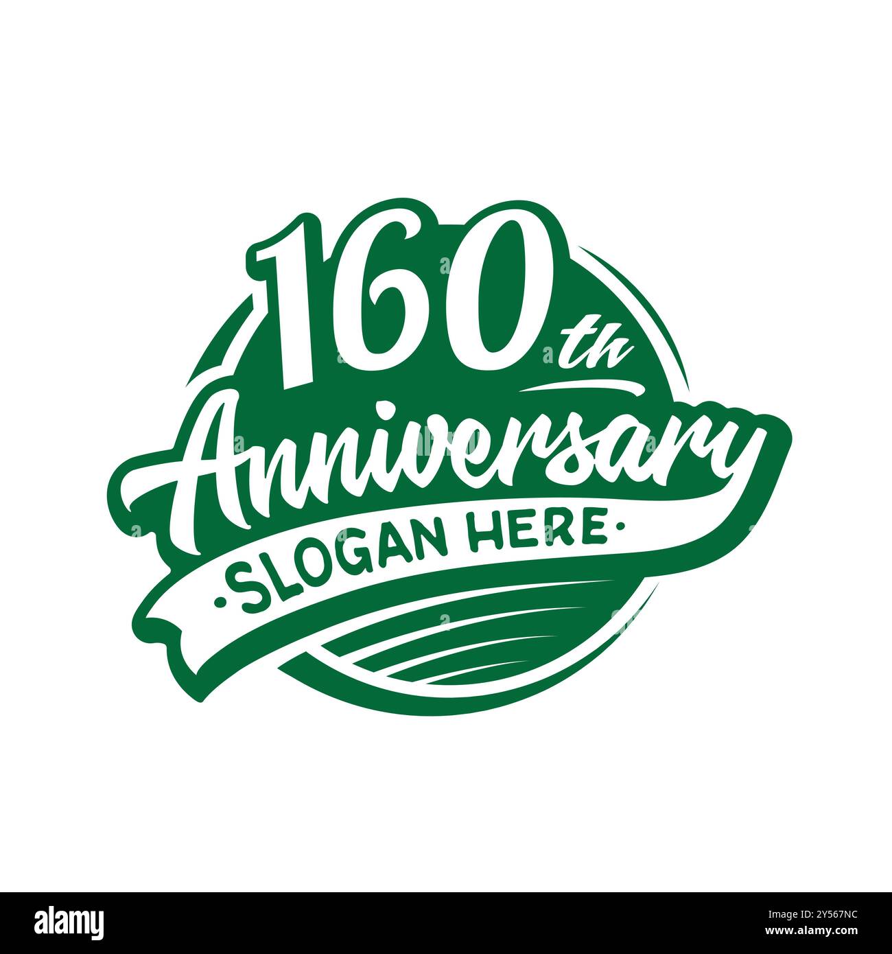 160th anniversary Stock Vector Images - Alamy