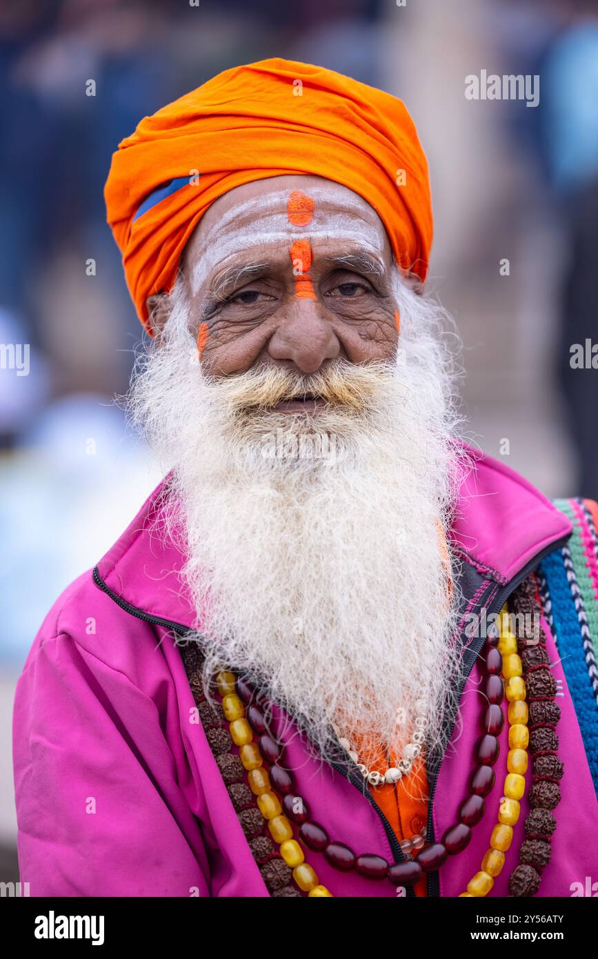 Tourists and local people visiting kashi to worship lord shiva and take ...