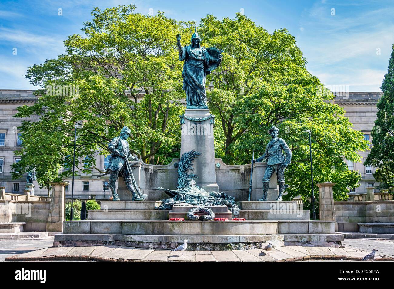This street scene at St John's Gardens is the memorial to the Liverpool ...