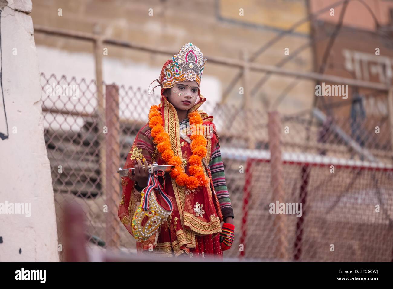 Tourists and local people visiting kashi to worship lord shiva and take ...