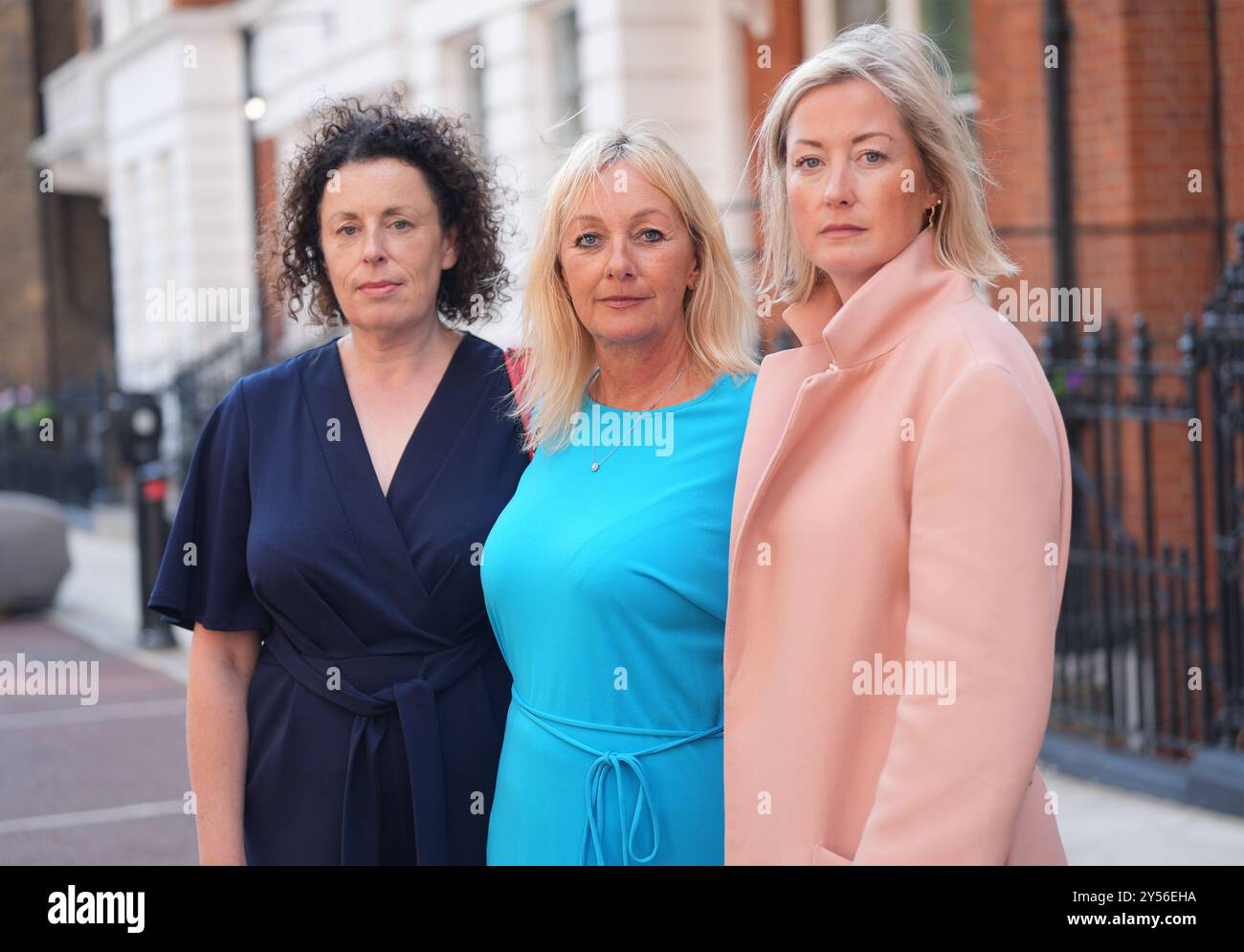 Three of Mr Al Fayed's accusers (left to right) Katherine (no surname ...