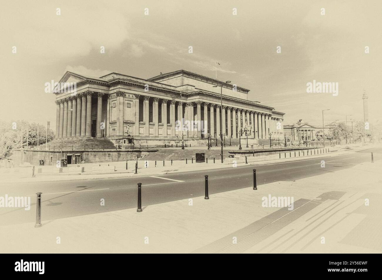 This street scene image is of St George's Hall one of Liverpools most ...