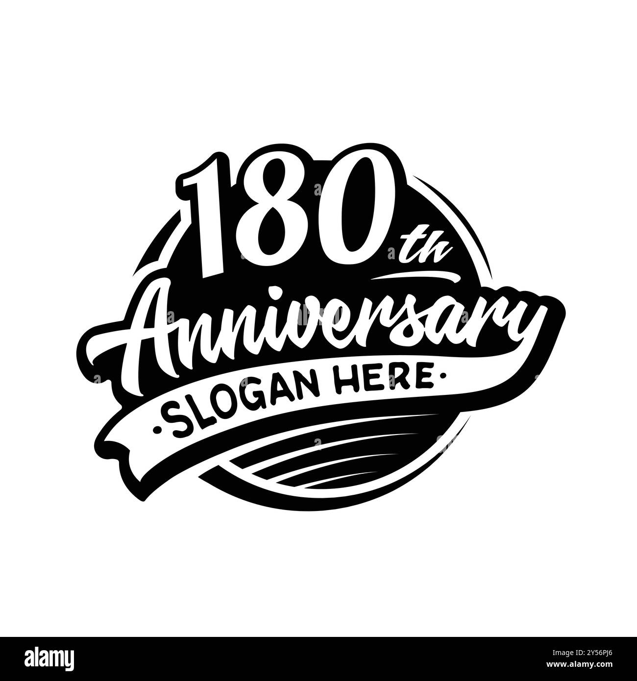 180th logo Black and White Stock Photos & Images - Alamy