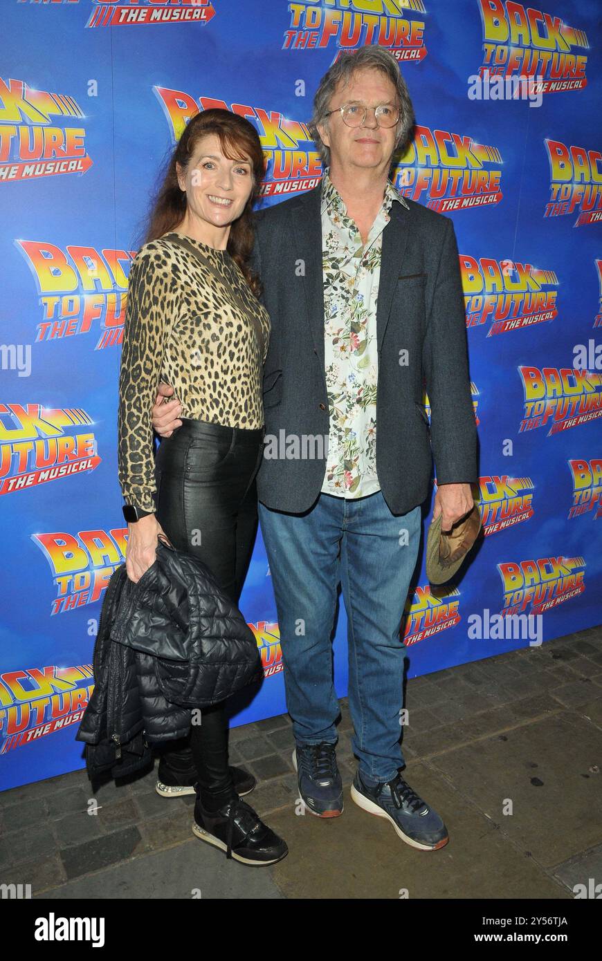 London, UK. 19th Sep, 2024. Suki Webster and Paul Merton at the "Back ...