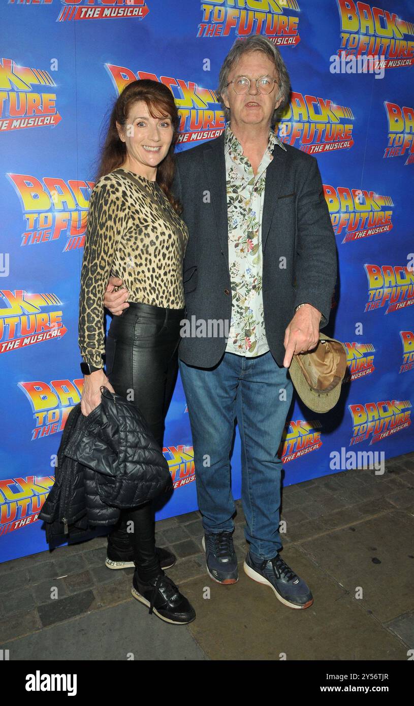 London, UK. 19th Sep, 2024. Suki Webster and Paul Merton at the "Back ...