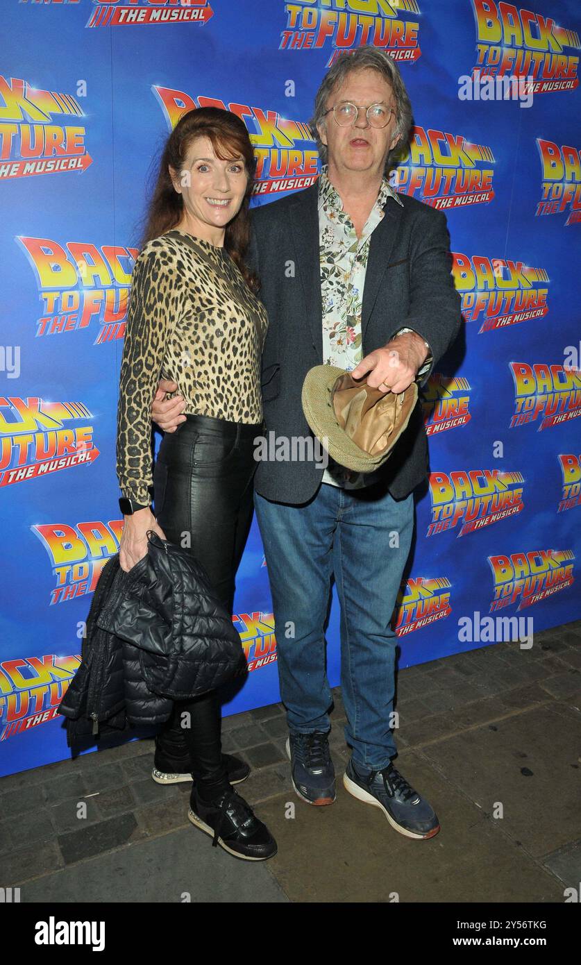 London, UK. 19th Sep, 2024. Suki Webster and Paul Merton at the "Back ...