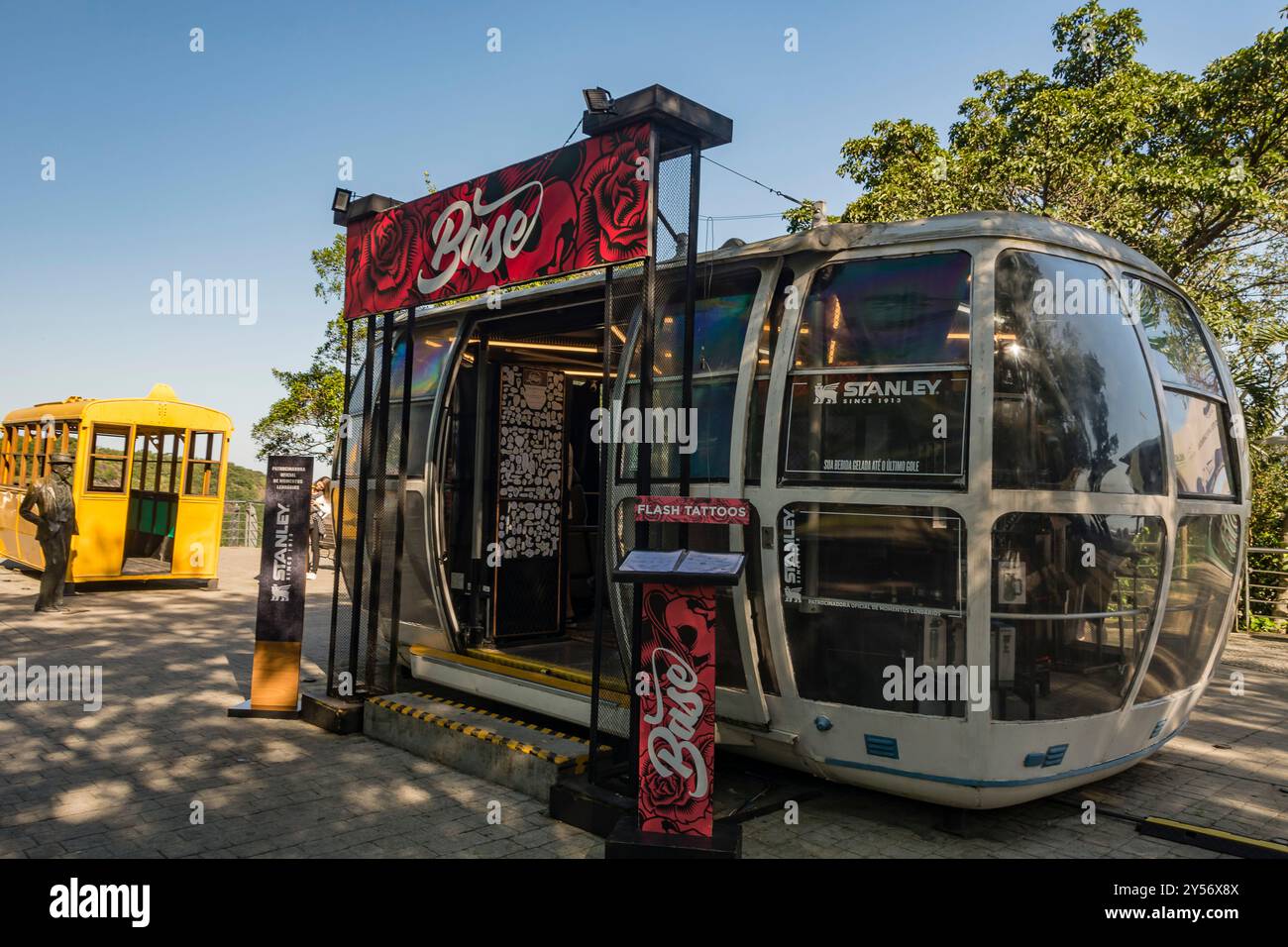 Rio de janeiro Brazil. Base Tattoos. Old Sugar Loaf cable car ...