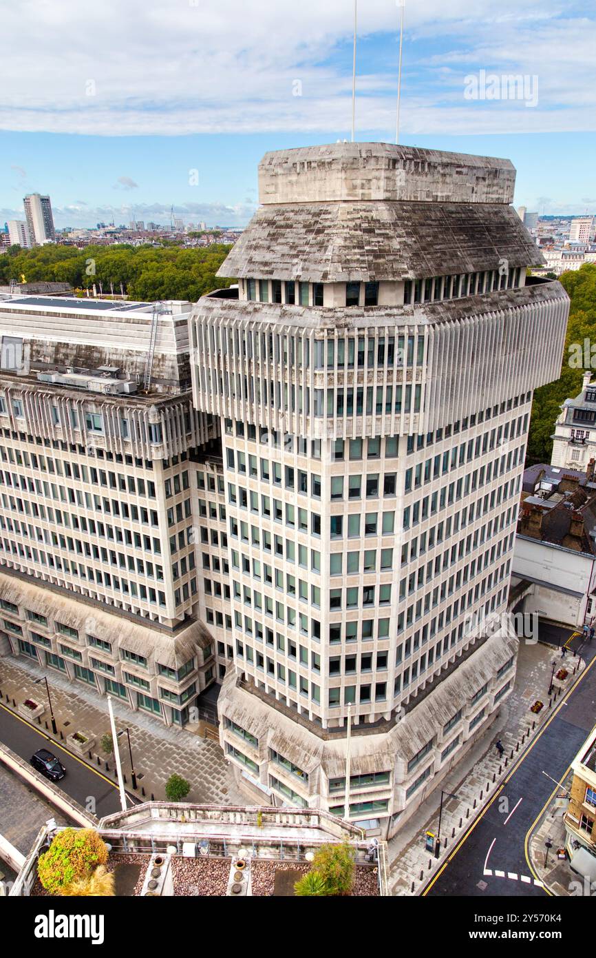 102 Petty France brutalist building built in 1976, housing the Ministry ...