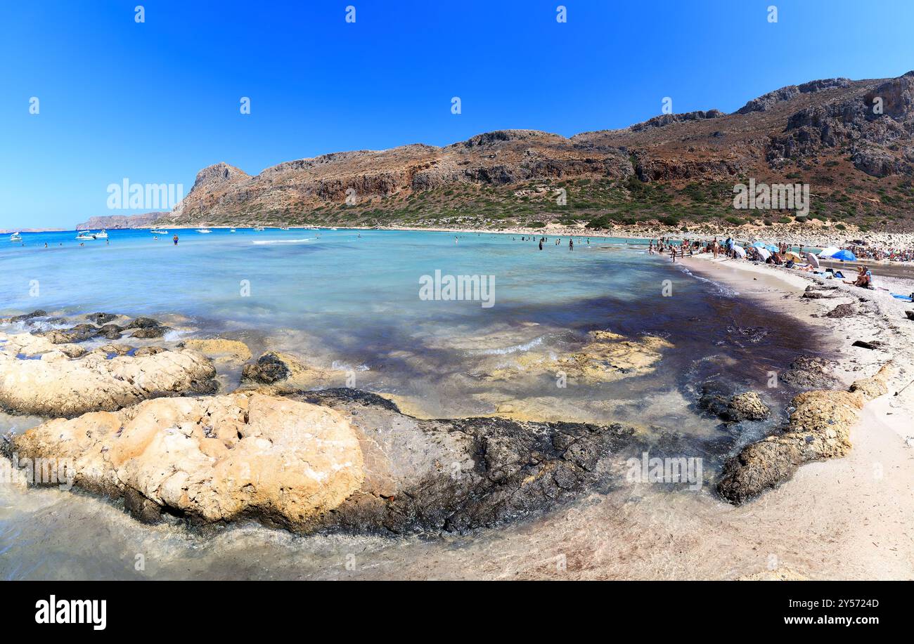 BALOS, GREECE - SEPTEMBER 12: (EDITORS NOTE: Image is a digital ...