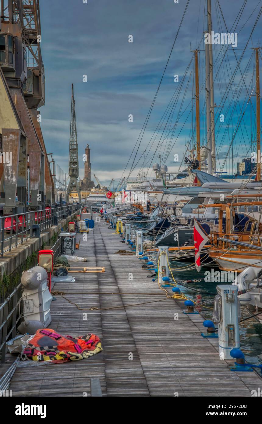 A charming and picturesque marina scene showcasing numerous boats ...