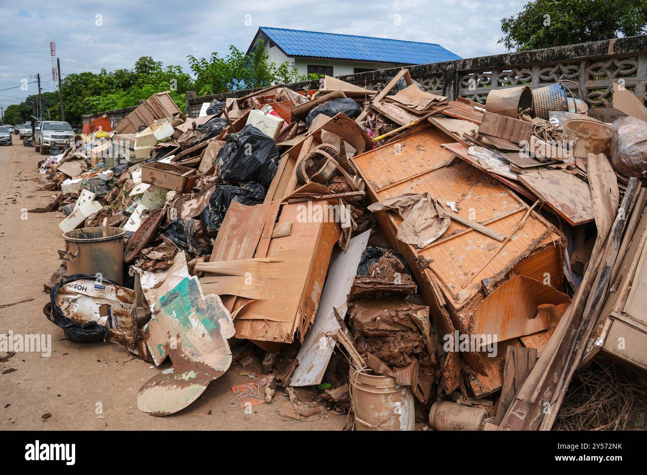 Chiang Rai, Thailand. 18th Sep, 2024. A close-up of the mounds of ...
