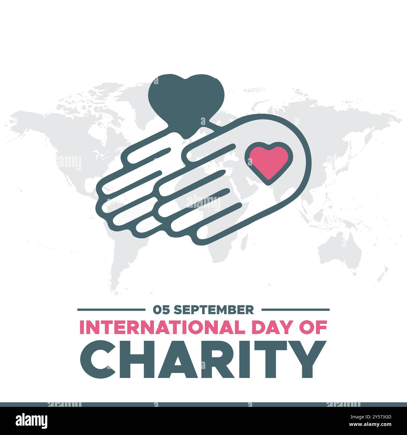 International Day of Charity, 05 September, Charity day design for ...
