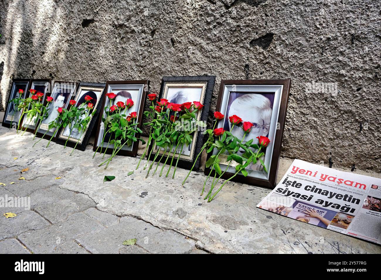 Diyarbakir, Turkey. 20th Sep, 2024. Portraits of some Kurdish ...
