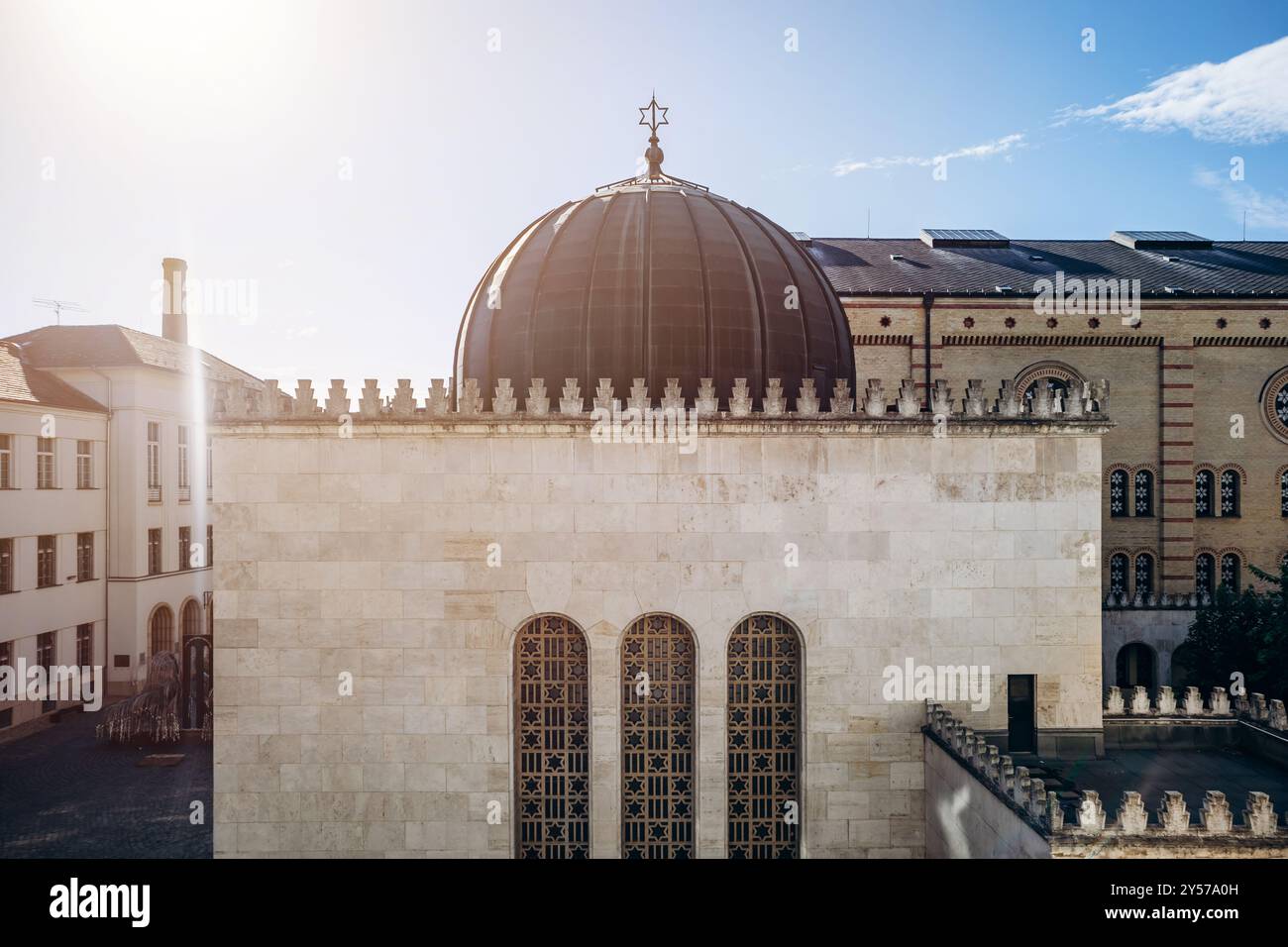 The Dohany Street Synagogue, also known as the Great Synagogue or ...